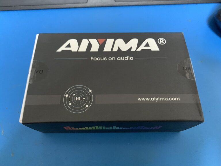 AIYIMA H1 ポータブルヘッドホンアンプ 旧型を頼んだのに新型が来た